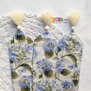 Hydrangea Bookmark, Hortensia - Etsy
