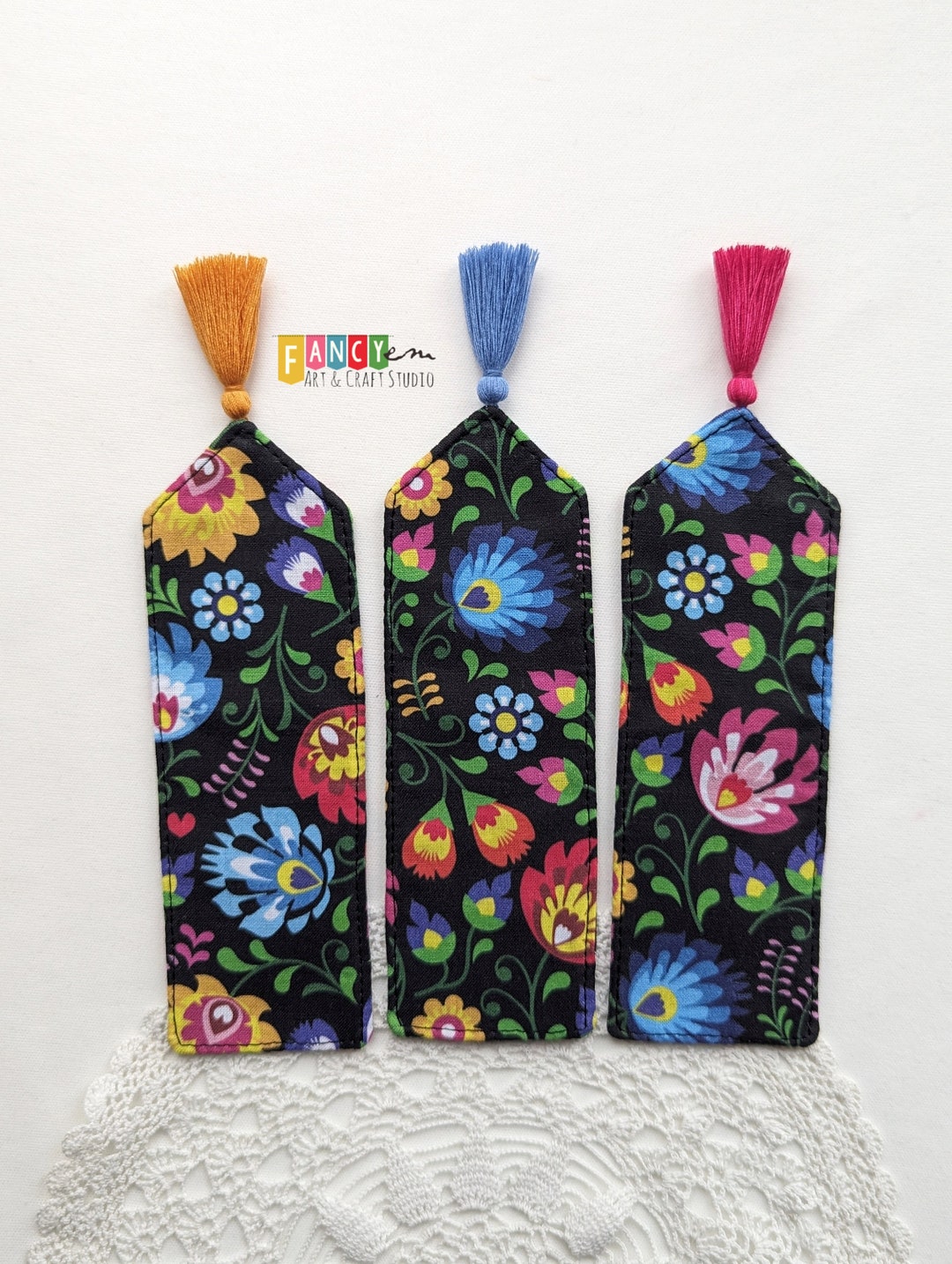 Polish Folk Bookmark, Lowicz Pattern ,polish Gift, Bookish Gift ...