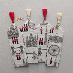 London Bokmark, Tower Bridge, London Eye, St Paul Cathedral, the Royal ...