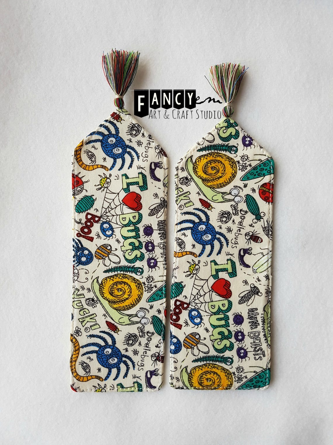 Bugs Bookmark Creepy Bookmark for Boys for Creepy-crawlies | Etsy UK