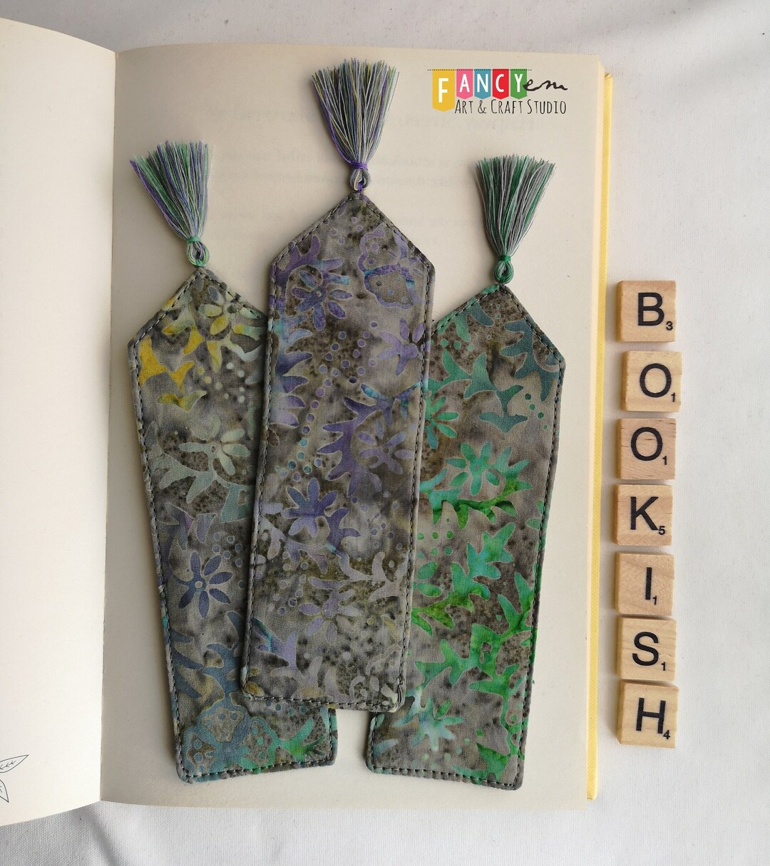 Batik Bookmark. Bookish Gift, Teacher Gift, for Reader, Unique Bookmark ...
