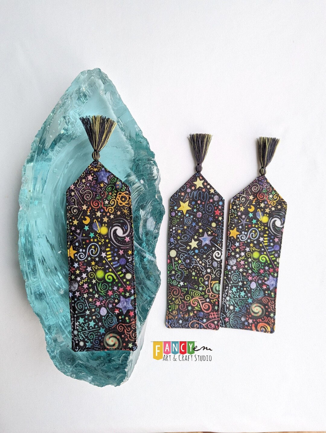 Space Bookmarks, Cosmic Bookmarks, Galaxy, Space Lovers Gift, Bookish ...