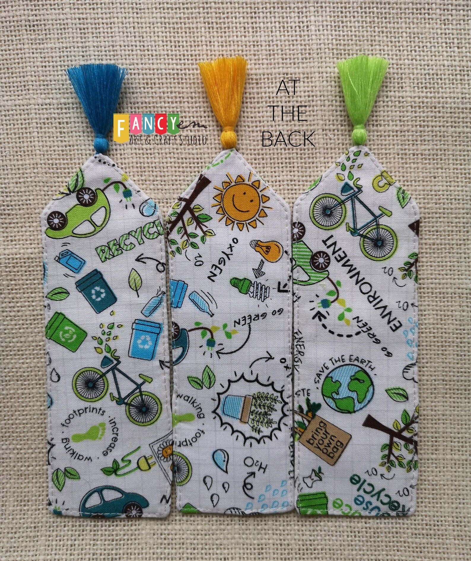 Eco Bookmarks Reduce Reuse Recycle Eco Friendly Eco Kids - Etsy UK