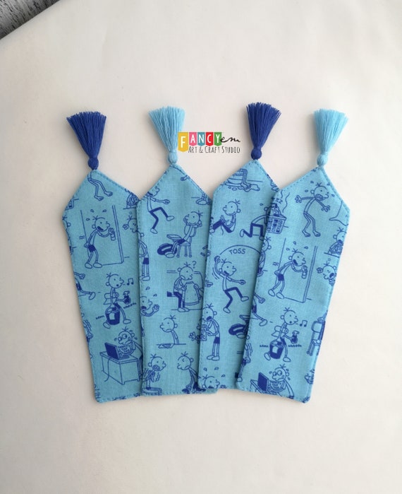 Diary of Wimpy Kid Bookmark Kids Bookmark Fabric Bookmark - Etsy UK