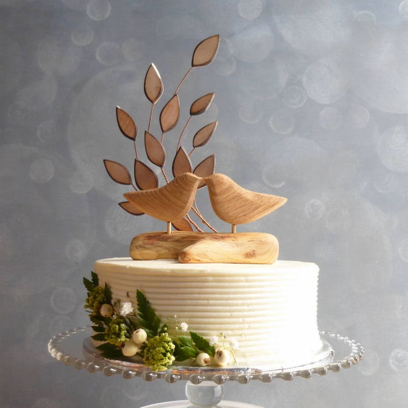 Love Bird Cake Topper - Etsy