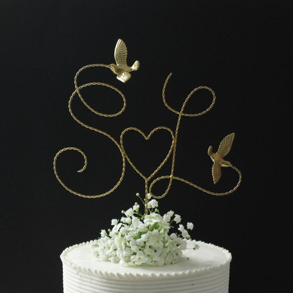 Wire Cake Topper - Etsy