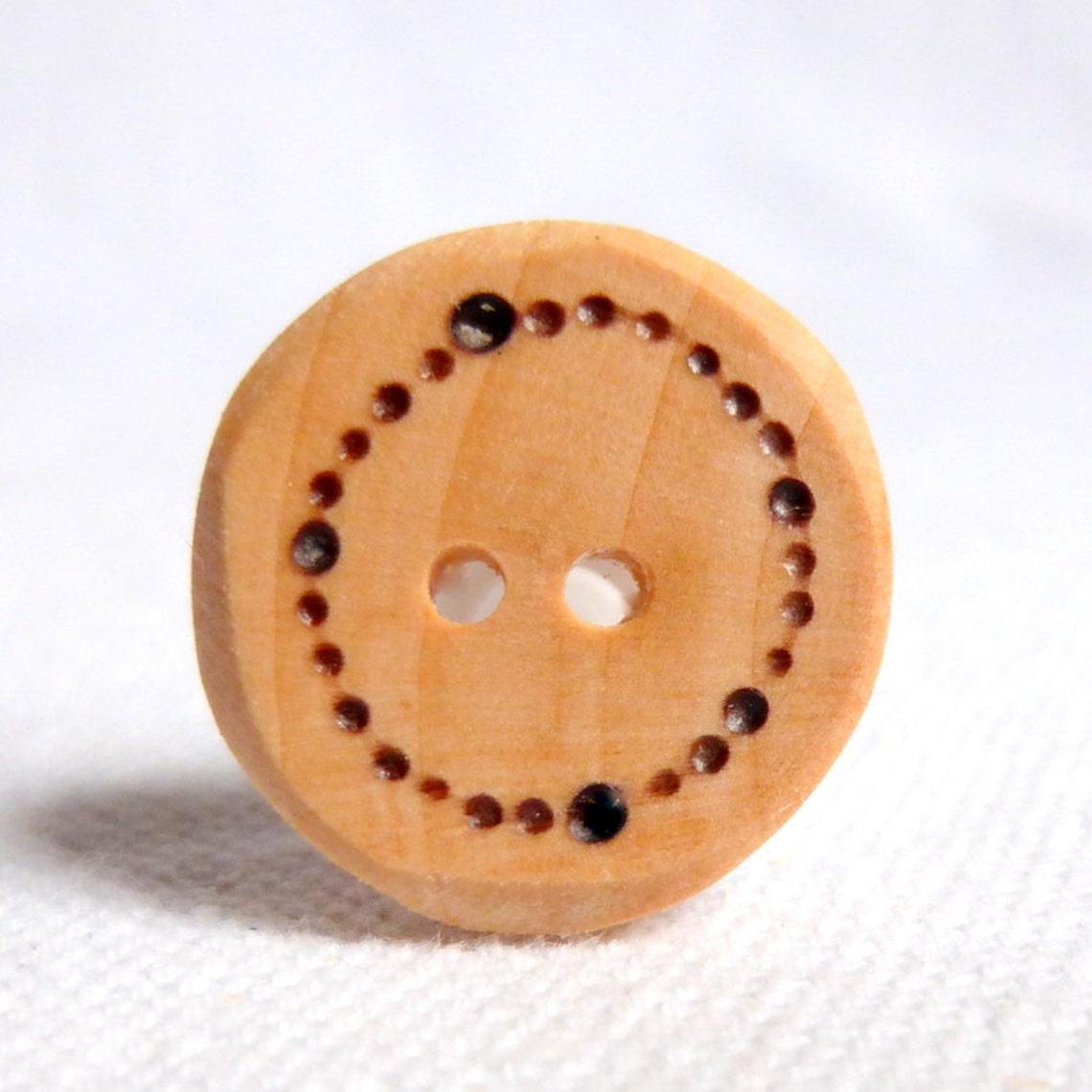 3/4 Wood Button Set Rustic Wooden Buttons Small/ - Etsy