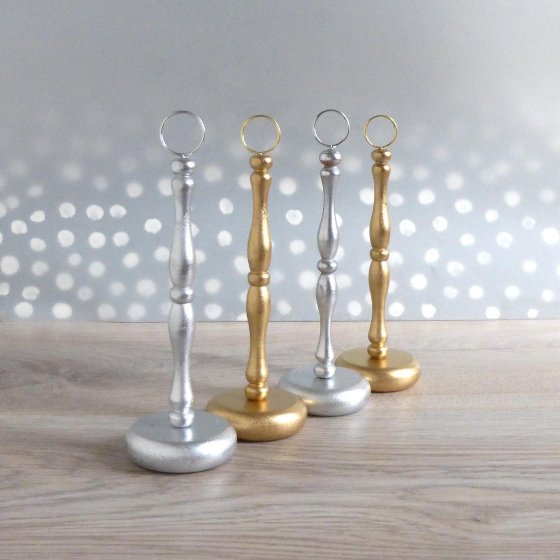 Gold Table Number Wedding Table Number Stand/ Wedding Table - Etsy