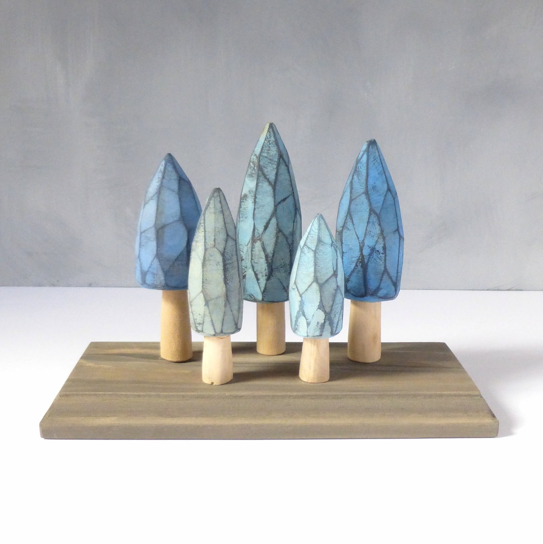 Custom Family Tree Sculpture Carved Wood Trees Family Gift - Etsy