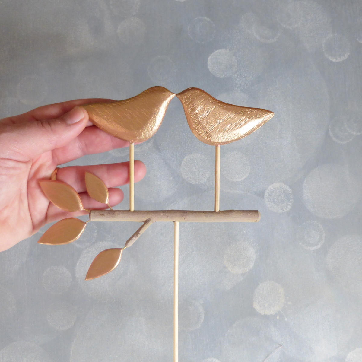 Cake Topper Rose Gold Wedding Decor Rose Gold Topper for | Etsy