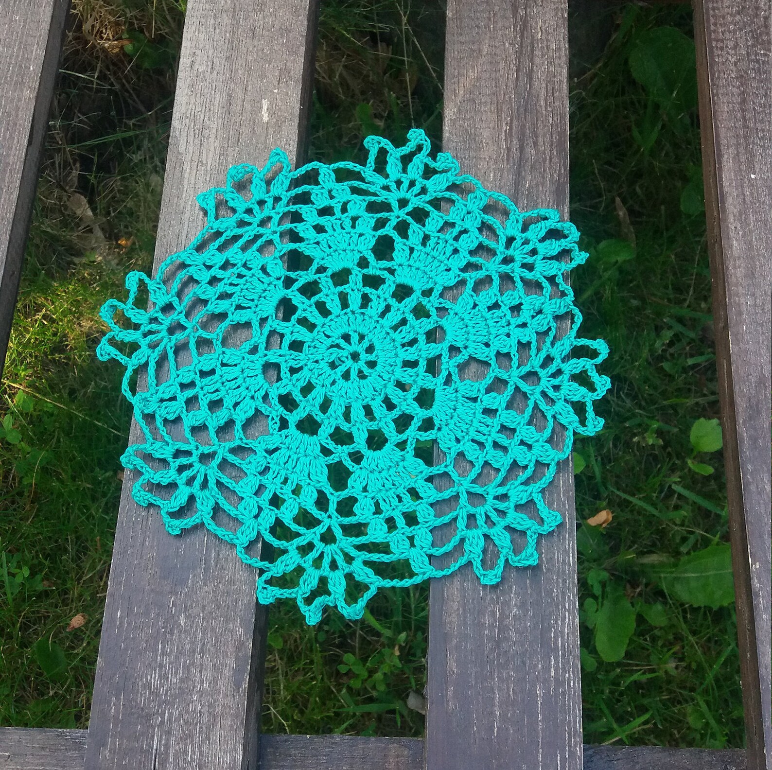 Hand Crochet Doily Red Crocheted Doilies Crochet - Etsy