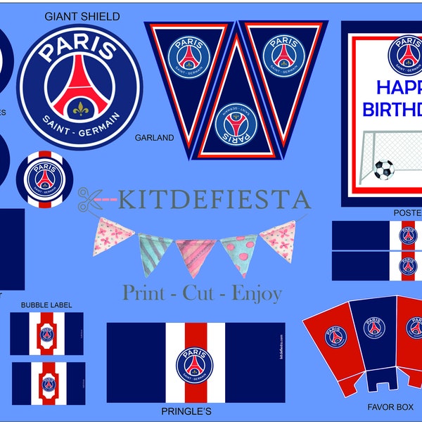 Psg Birthday Party - Etsy