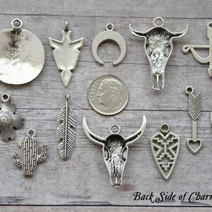 12pc or 5pc Bohemian / Boho Charm Set Lot Collection / Jewelry ...