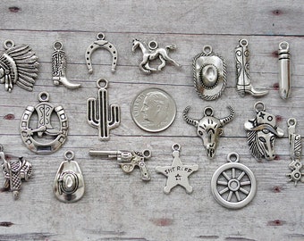 12pc or 5pc Bohemian / Boho Charm Set Lot Collection / Jewelry ...