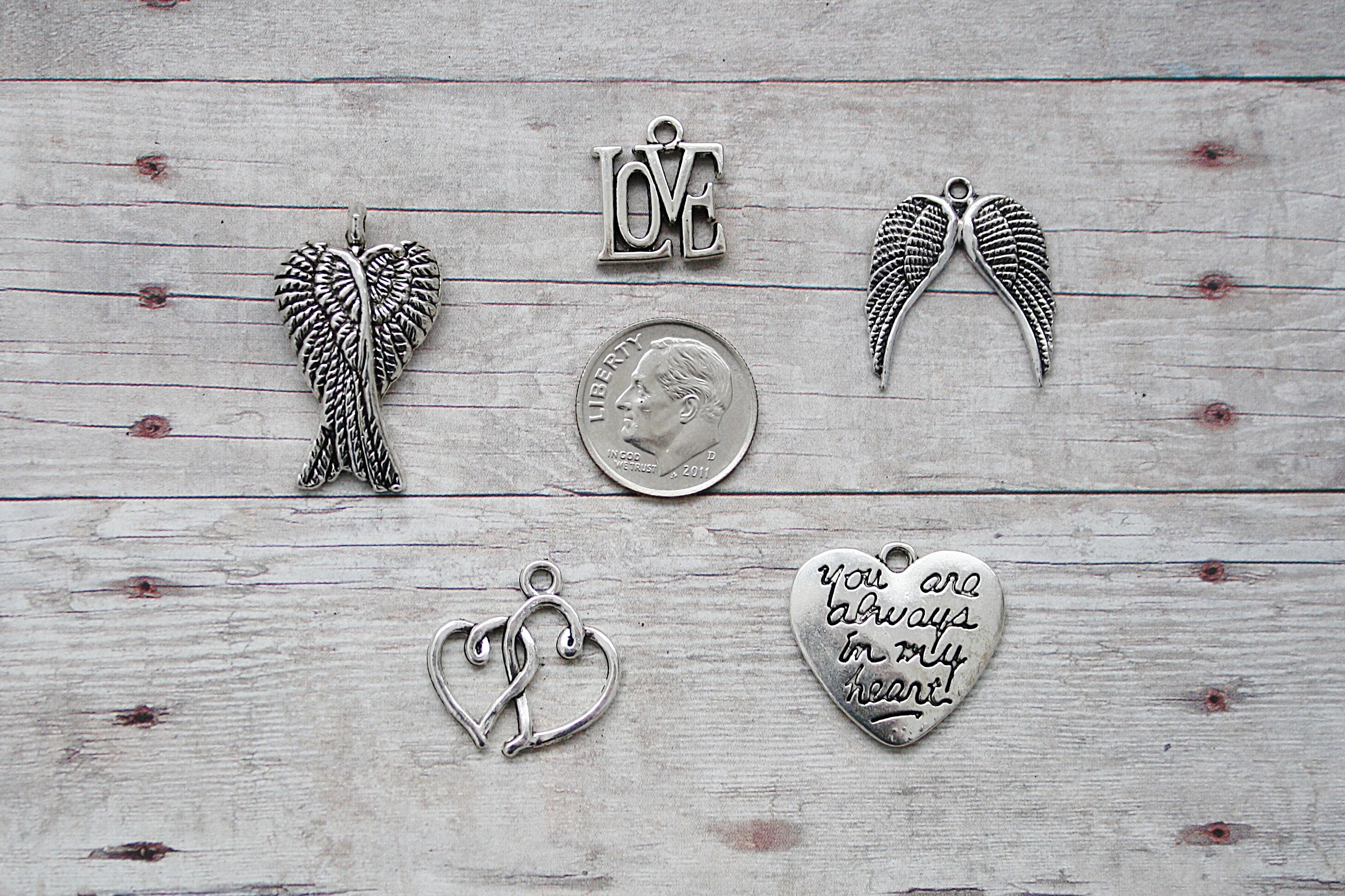 13pc or 5pc in Loving Memory Charm Set Lot Collection / - Etsy