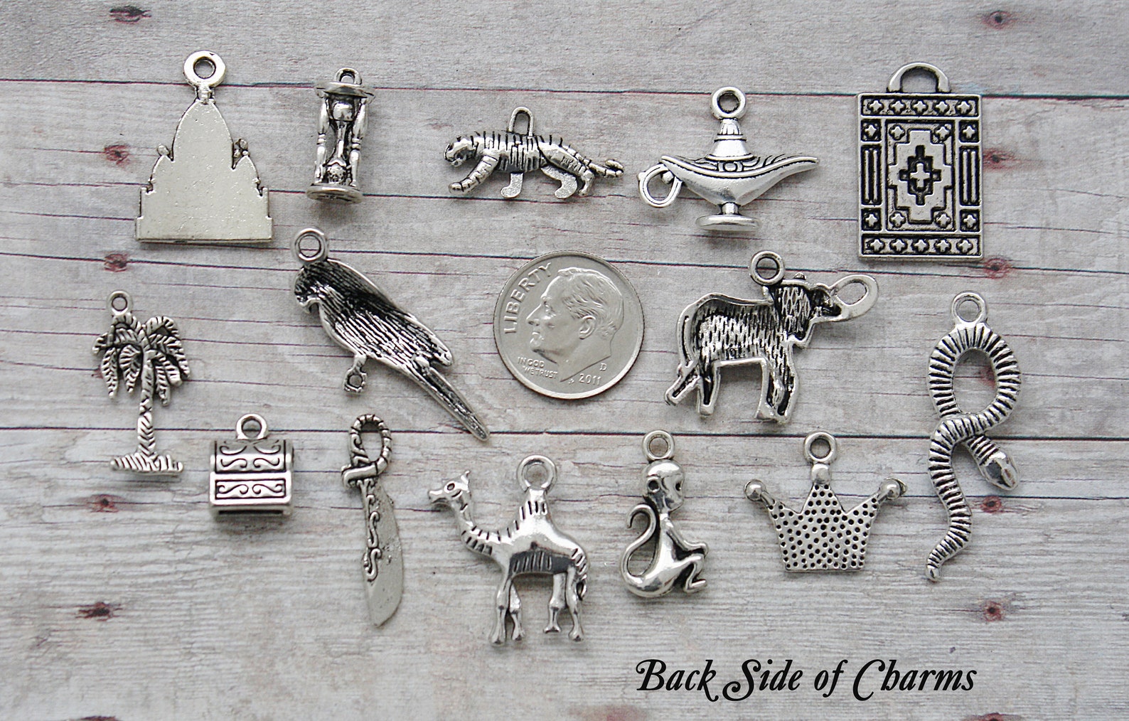 14pc or 5pc Aladdin Charm Set Lot Collection/ Jewelry | Etsy