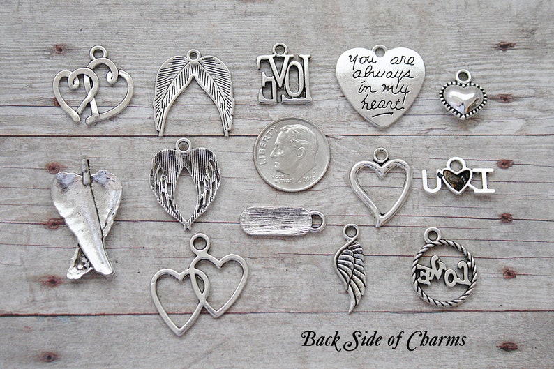 13pc or 5pc in Loving Memory Charm Set Lot Collection / Choose Charms ...