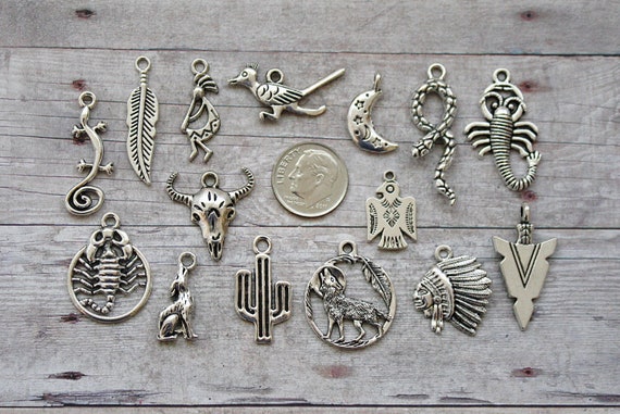 15pc or 5pc Southwestern Charm Set Lot Collection / Jewelry - Etsy