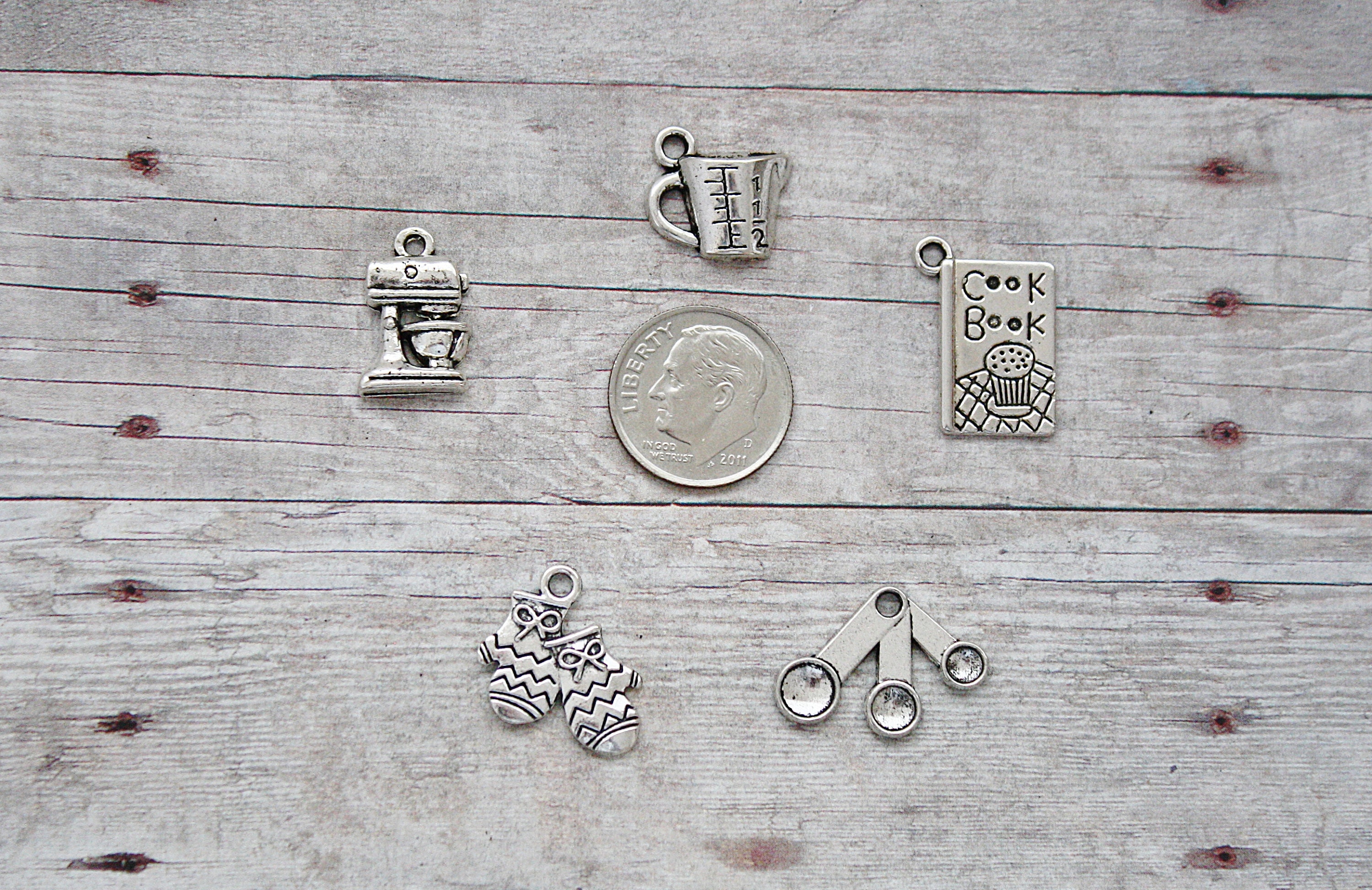 13pc or 5pc Baking / Cooking Charm Set Lot Collection / - Etsy
