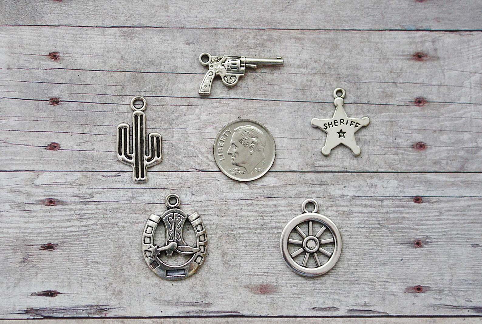 17pc or 5pc Wild West Charm Set Lot Collection / Jewelry - Etsy