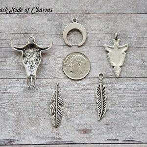 12pc or 5pc Bohemian / Boho Charm Set Lot Collection / Jewelry ...