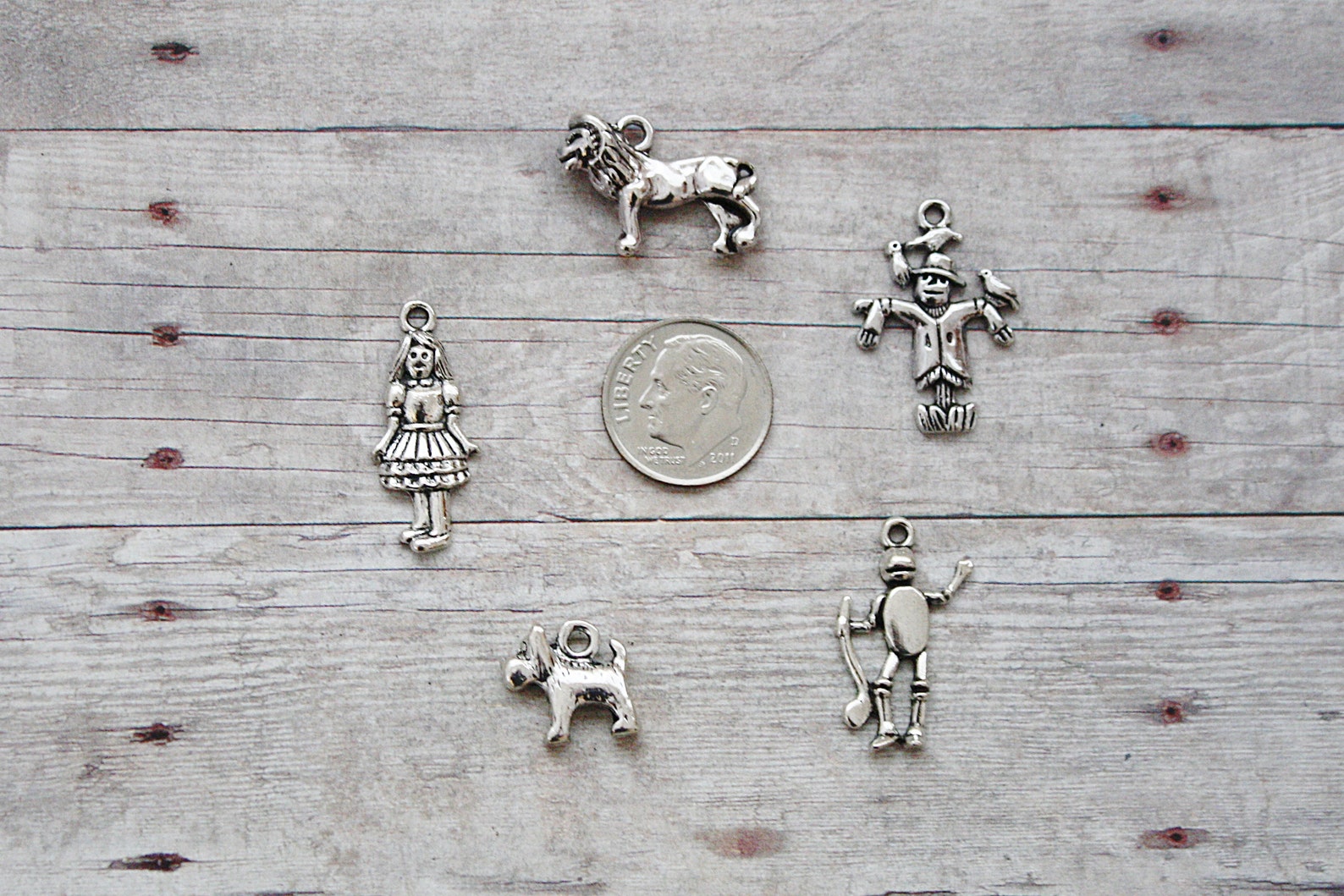 10pc or 5pc Wizard of Oz Charm Set Lot Collection /jewelry ...