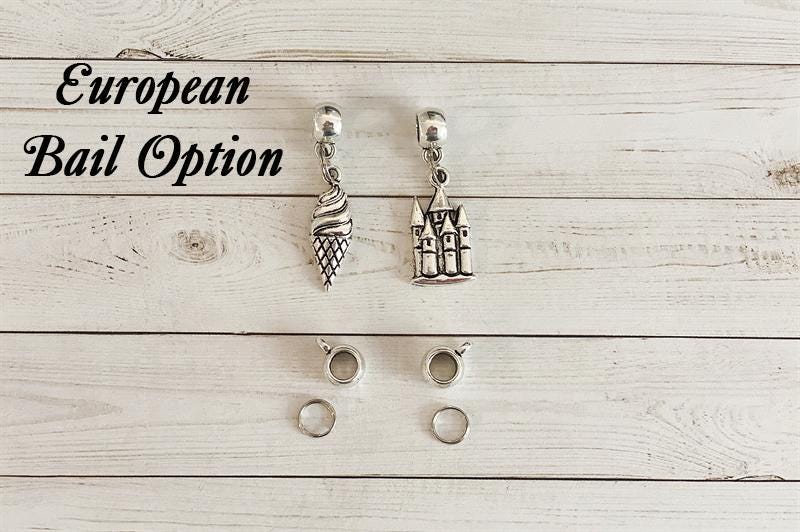 15pc or 5pc Snowman Charm Collection / Choose Charms, Split Rings ...