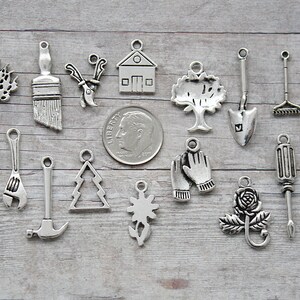 17pc or 5pc Home Improvement Charm Set Lot Collection / Jewelry ...