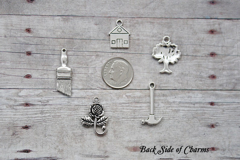17pc or 5pc Home Improvement Charm Set Lot Collection / Jewelry ...