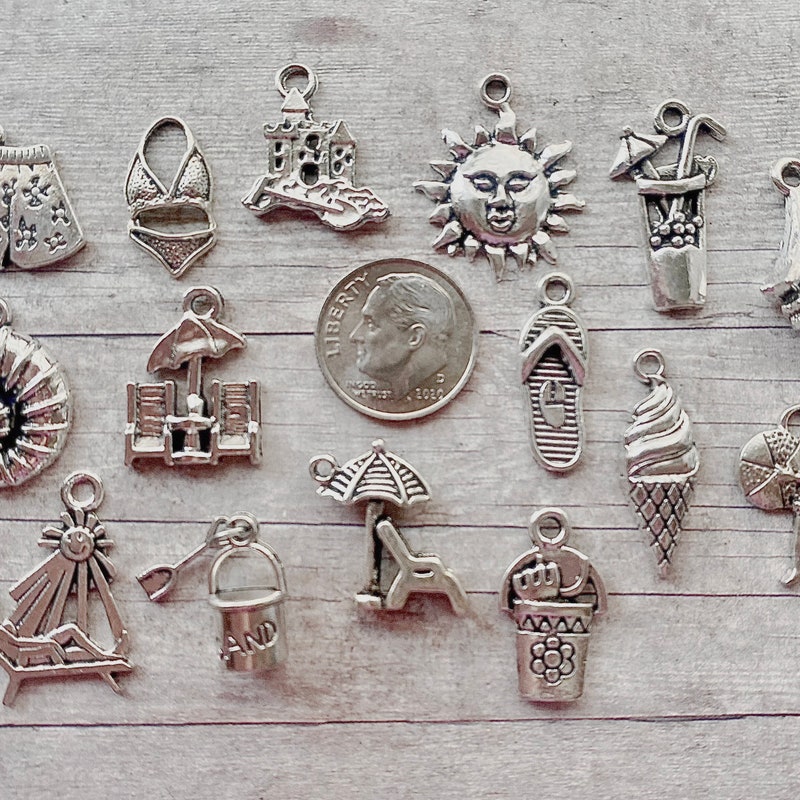 Beach Charms - Etsy