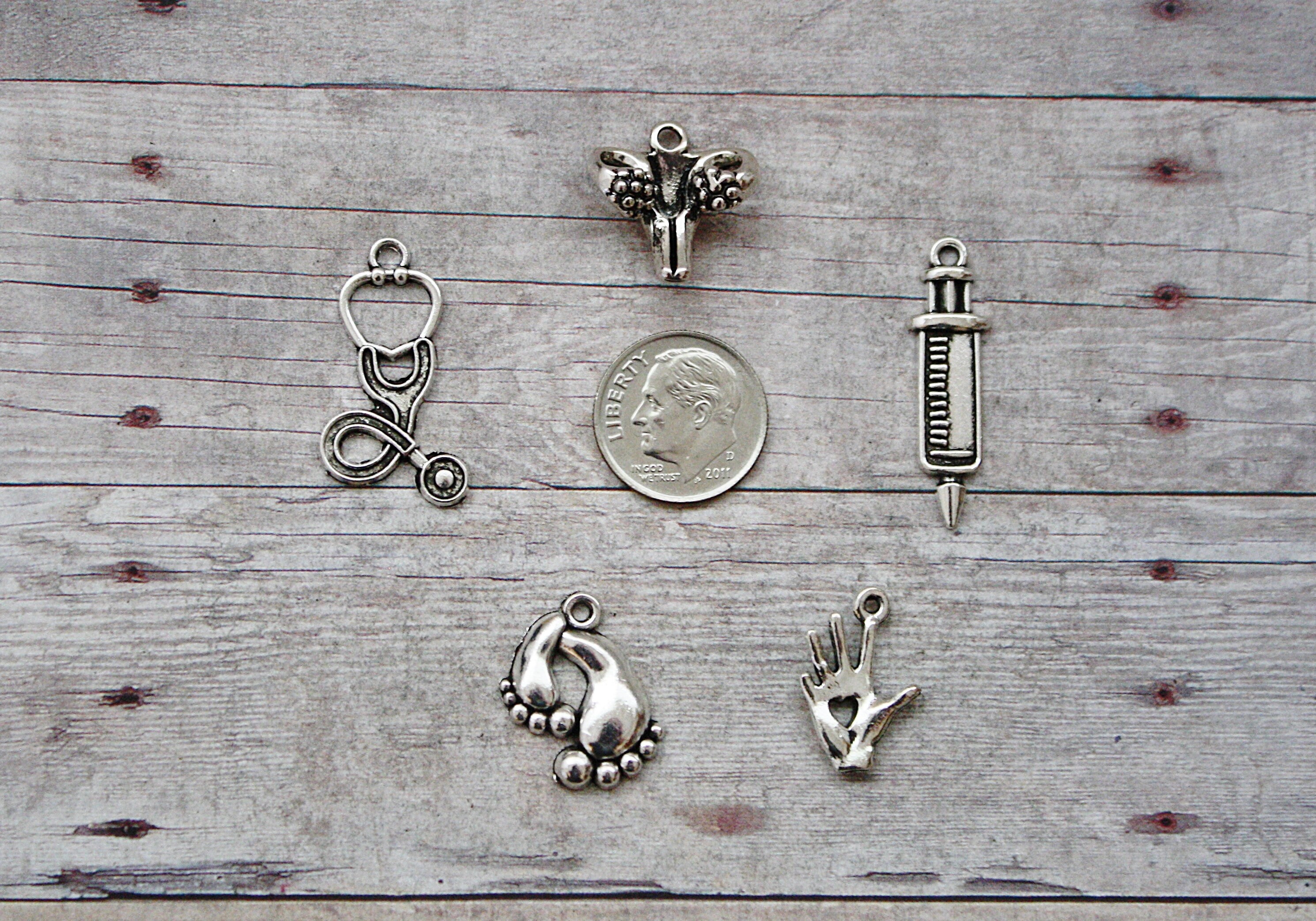 16pc or 5pc Midwife / Midwifery Charm Set Lot Collection / Jewelry ...