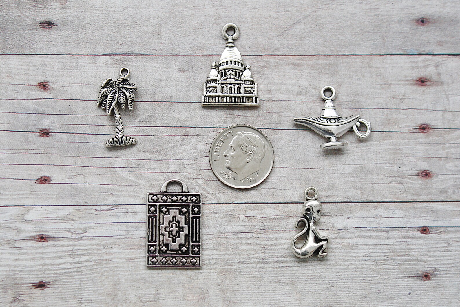 14pc or 5pc Aladdin Charm Set Lot Collection/ Jewelry | Etsy