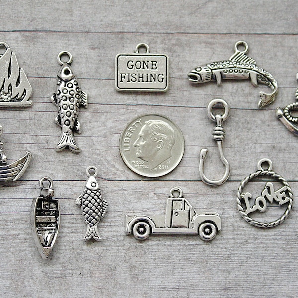 Fishing Charms - Etsy