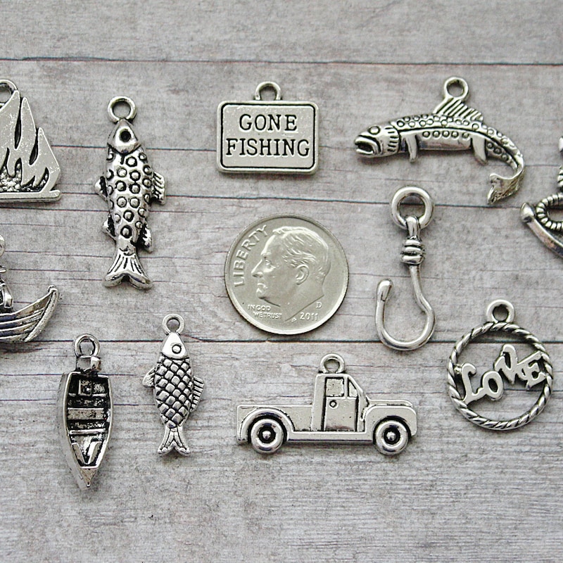 Fishing Charms - Etsy