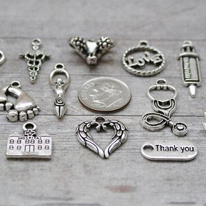 16pc or 5pc Midwife / Midwifery Charm Set Lot Collection / Jewelry ...