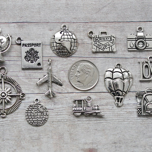 Travel Charms - Etsy