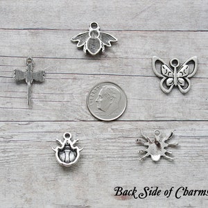 13pc or 5pc Insects / Bugs Charm Set Lot Collection / Jewelry ...
