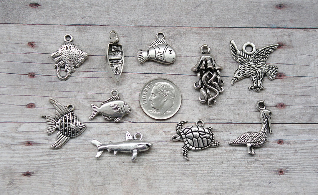 10pc or 5pc Finding Nemo Charm Set Lot Collection / Jewelry ...
