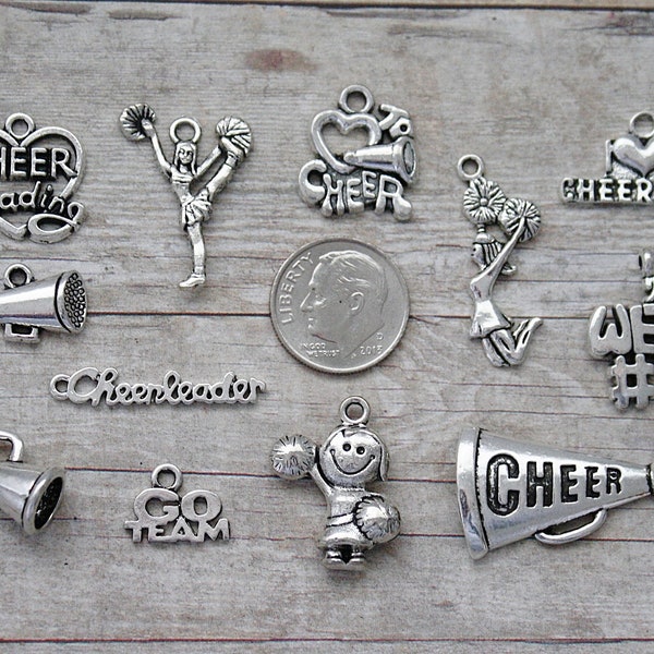 Cheerleader Charm - Etsy