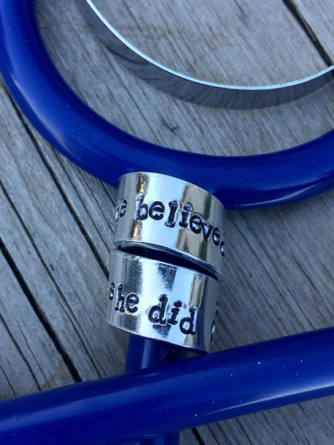 Stethoscope ID Name Tag Custom Name Badge Nurse or Doctor | Etsy