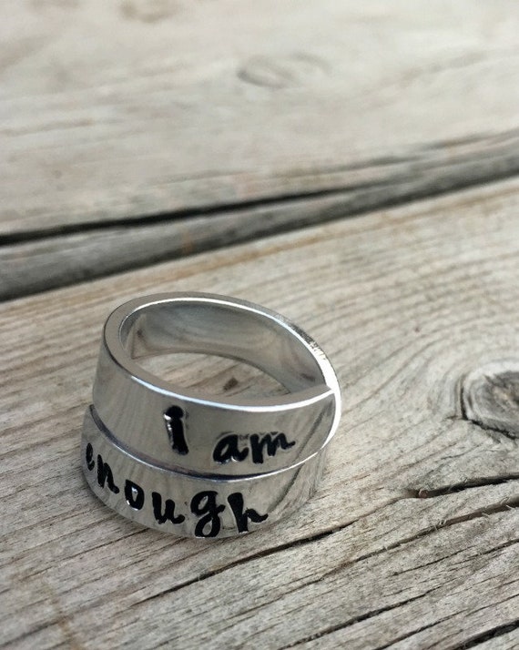 I am enough wrap ring store