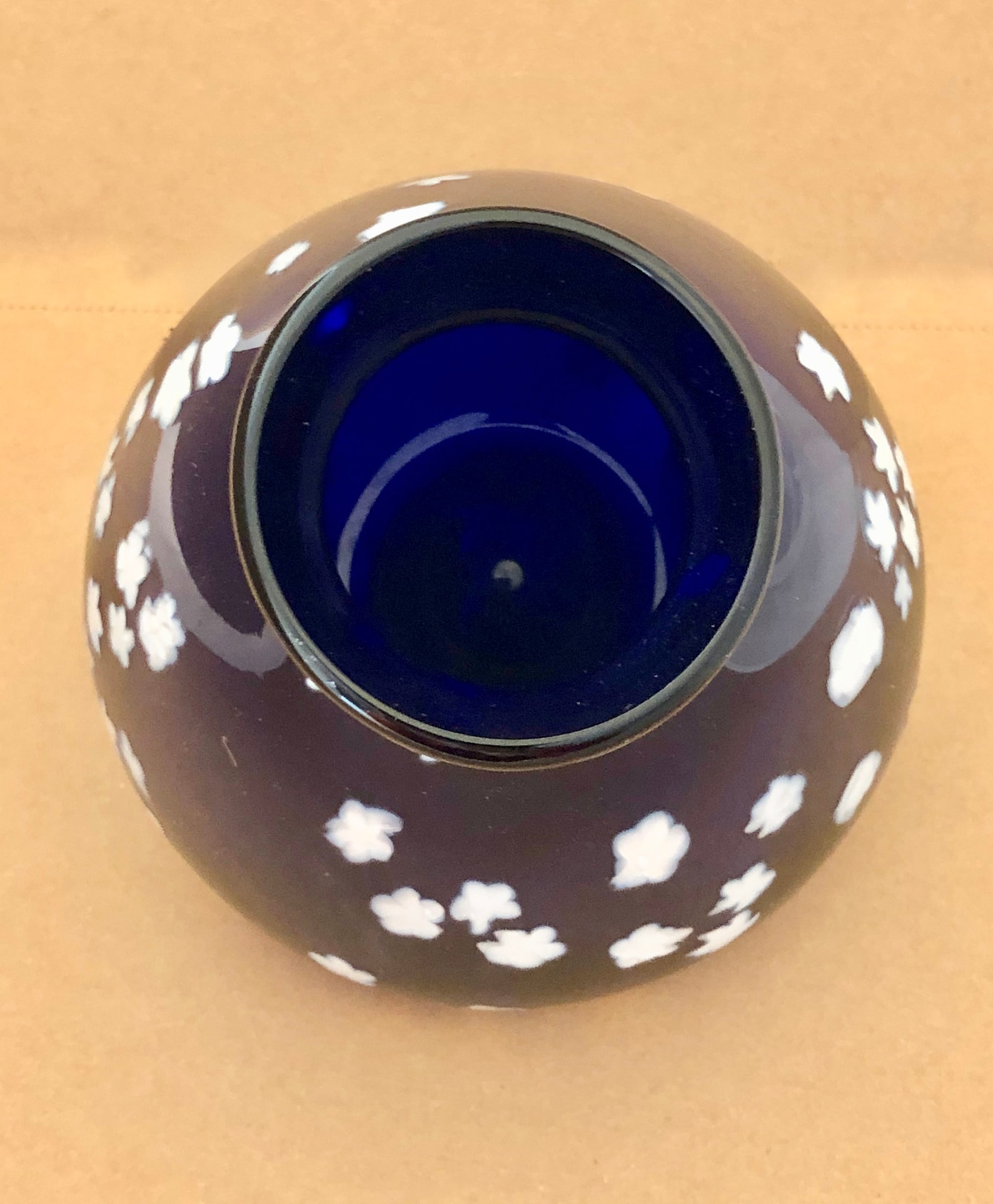 Vintage Venetian Hand Blown Translucent Cobalt Blue Glass | Etsy