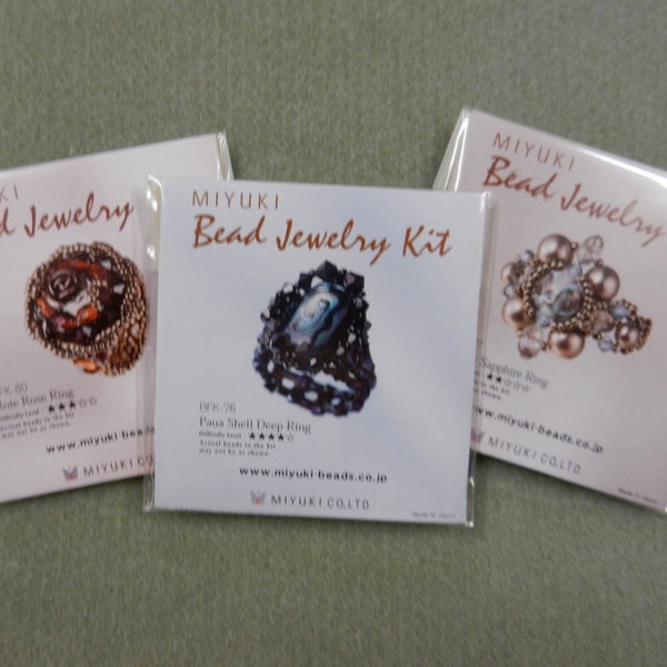 Miyuki Delica Ring - Etsy