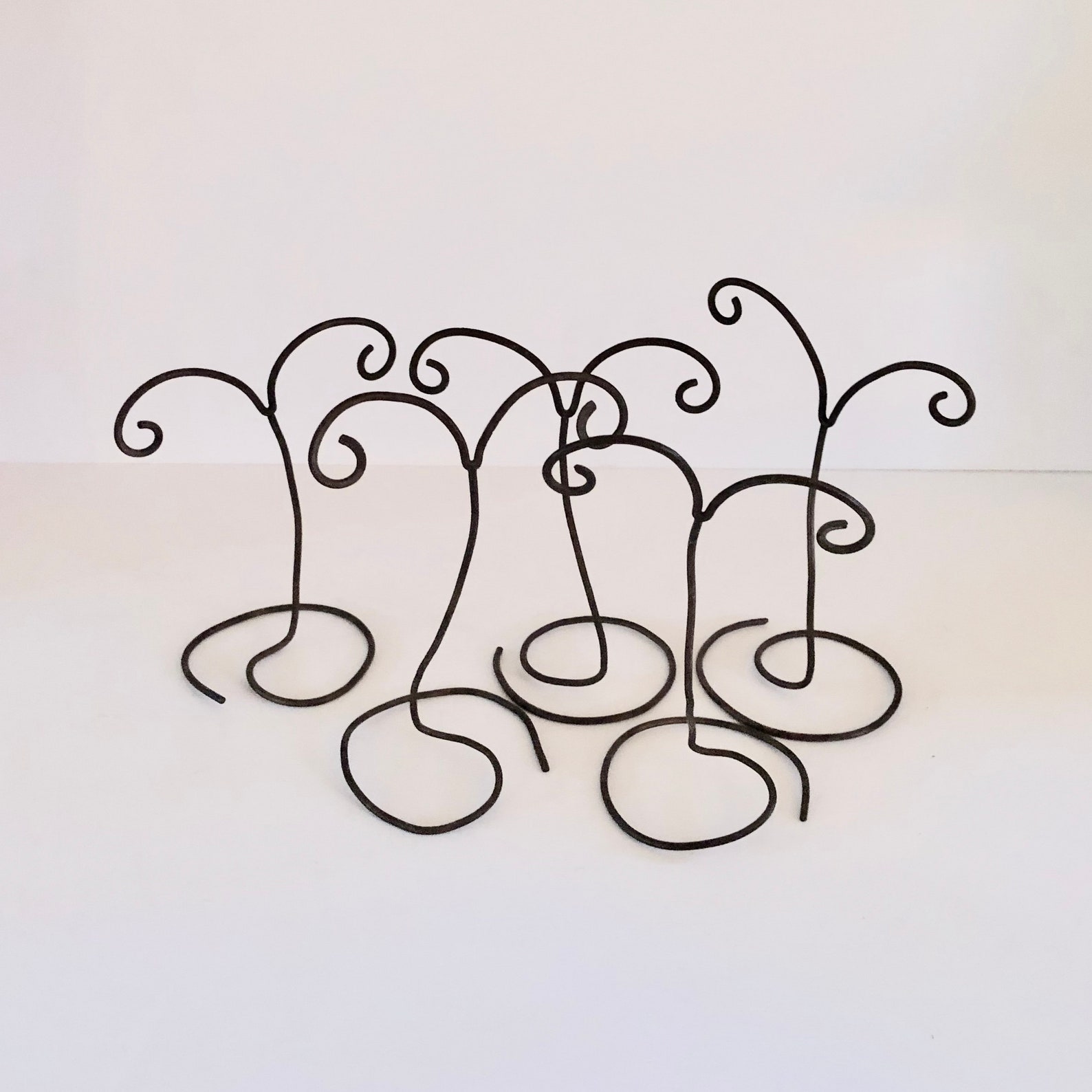 SALE Hand Made Recycled Copper Wire Earring Display Stands for - Etsy