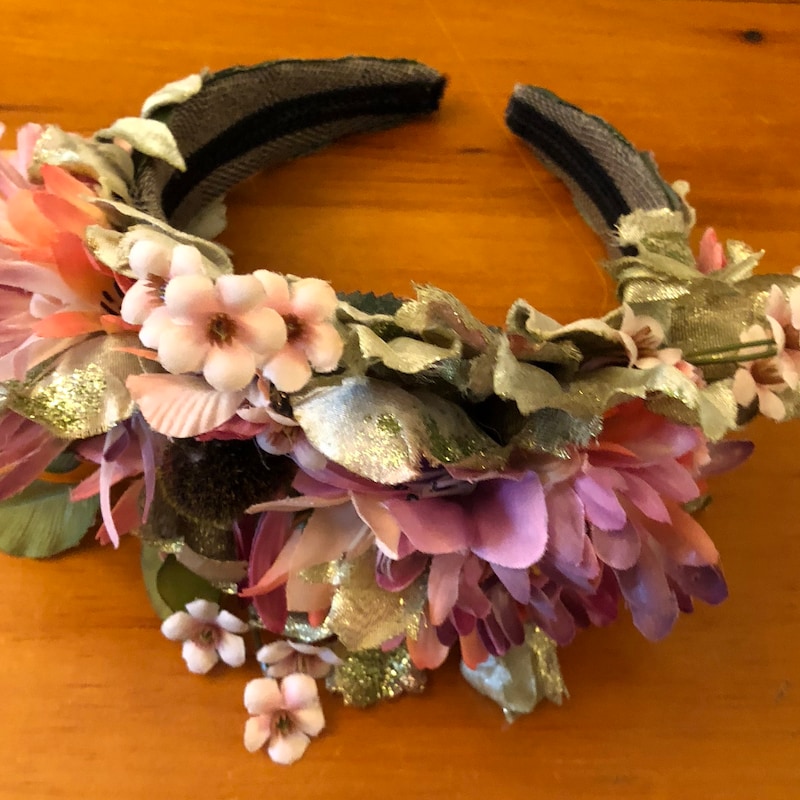 Flower Headdress - Etsy