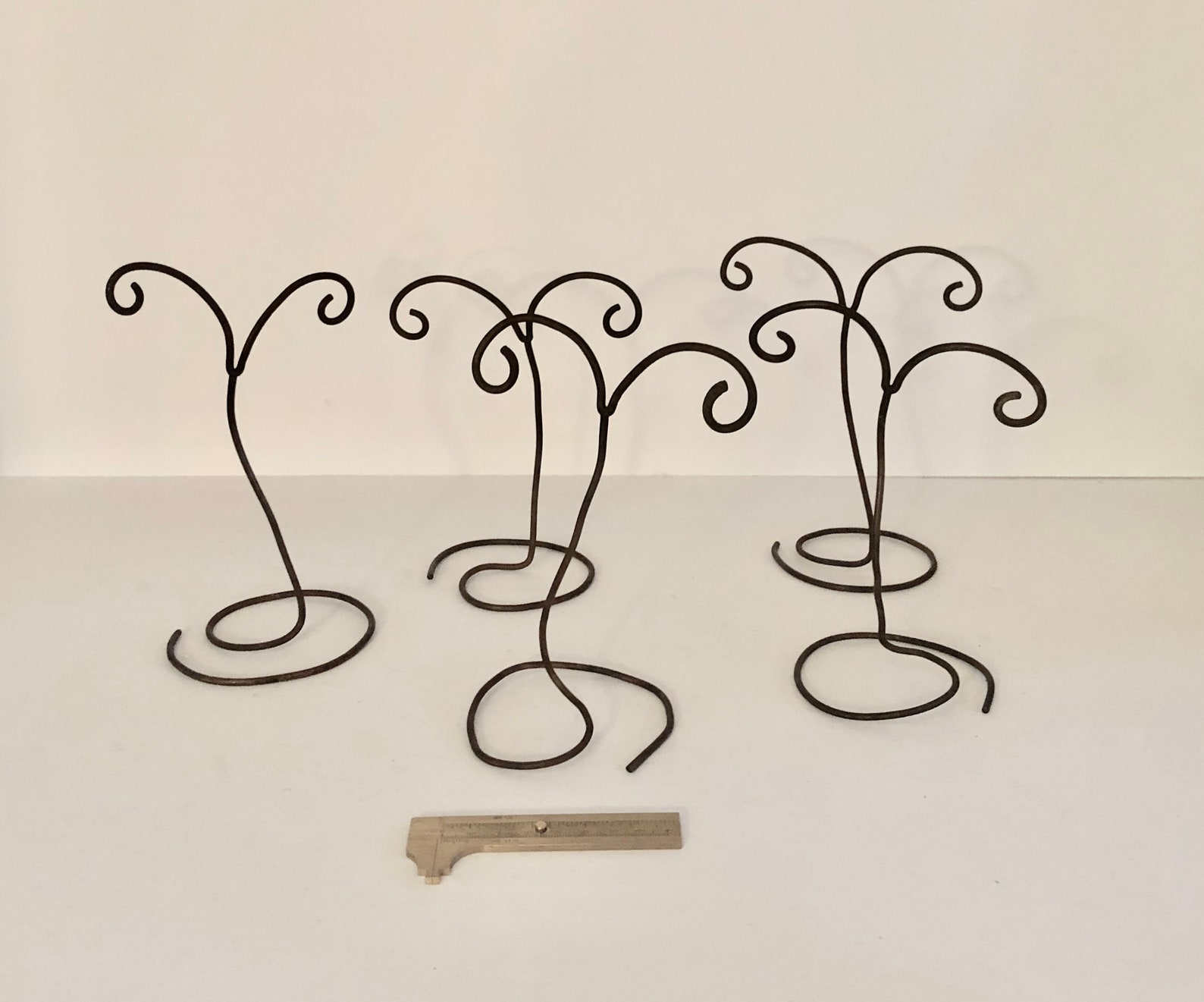 SALE Hand Made Recycled Copper Wire Earring Display Stands for - Etsy