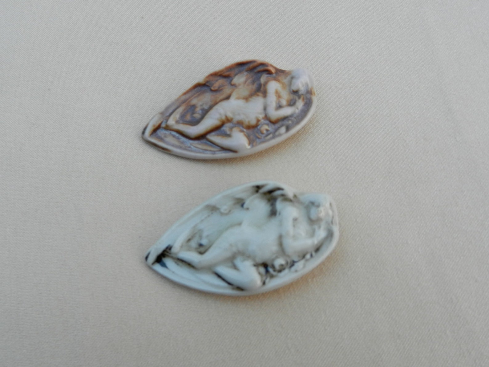 Hand Made Sleeping, Dreaming Female Winged Guardian Angel Draped in ...