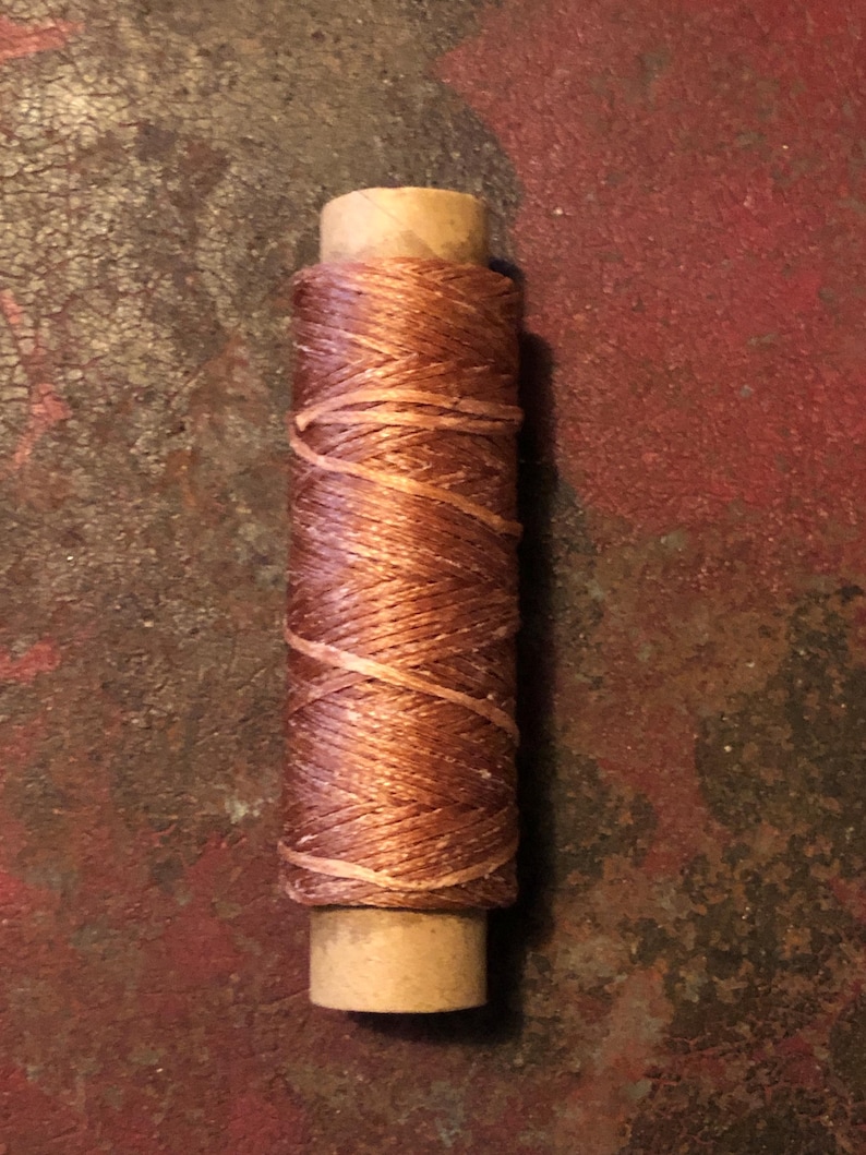 Synthetic Waxed Nylon 1mm Flat Cord on Spools in 8 Color Choices - Etsy