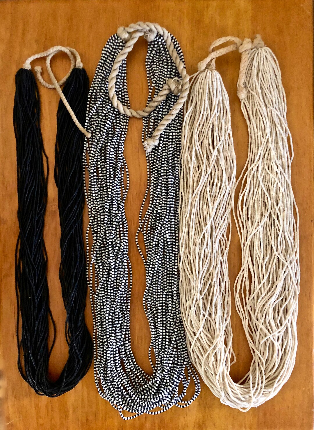 Vintage African Baule Tamba Seed Bead Necklace/belt - Etsy