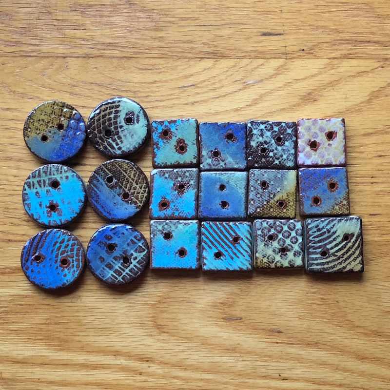 Polymer Clay Buttons - Etsy